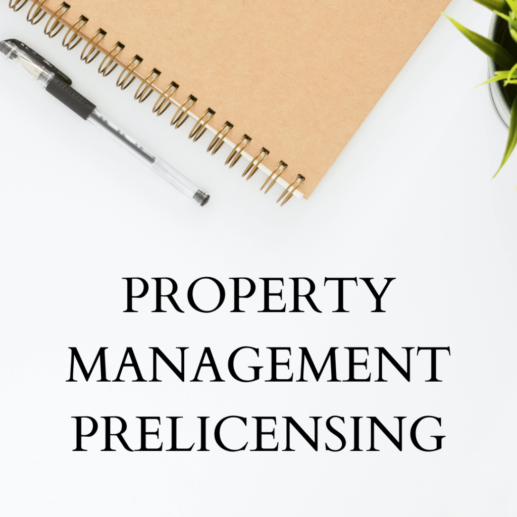 September Pre-Licensing 2026 – Property Management Education